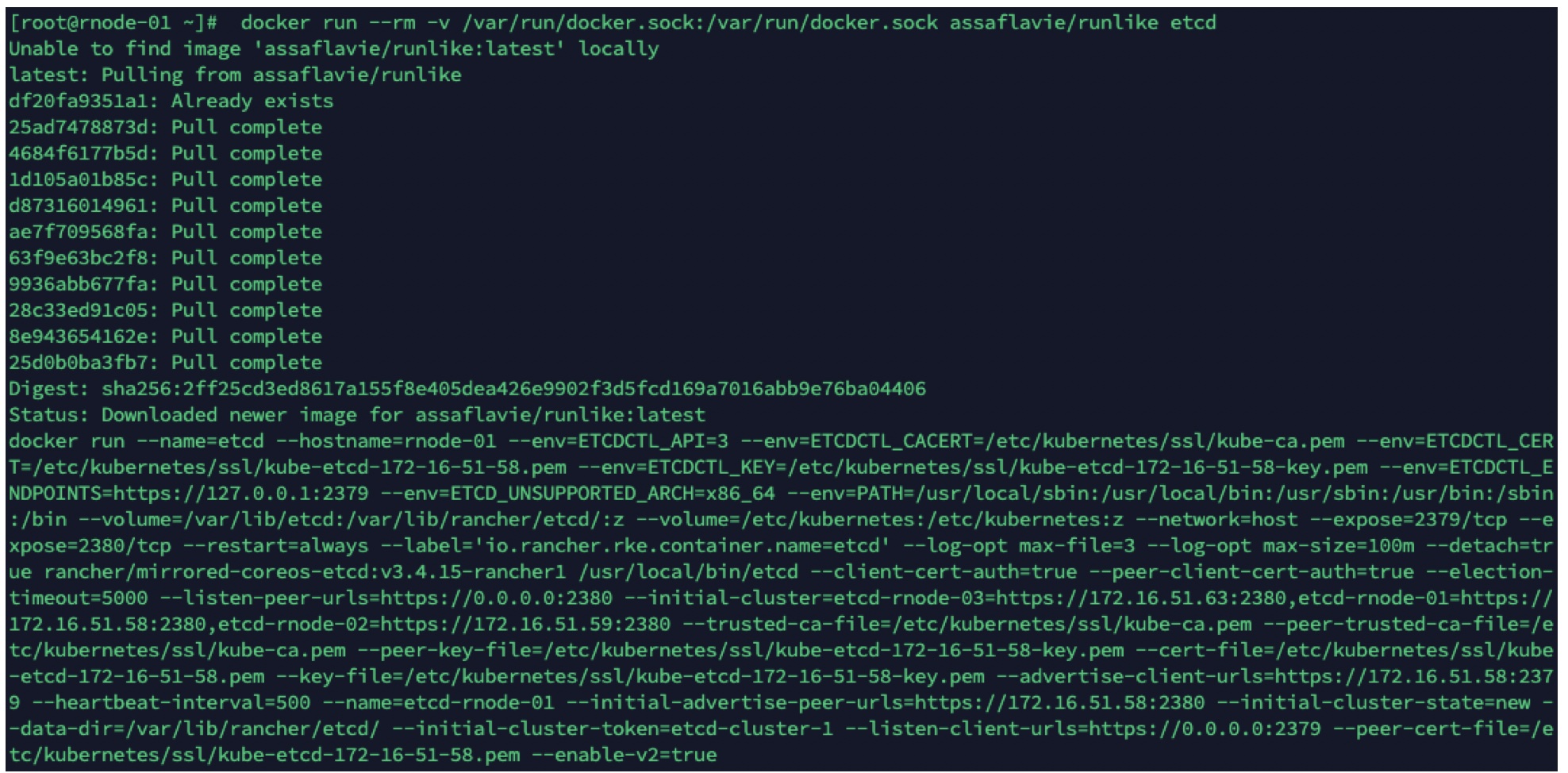 在没有快照的情况下恢复etcd集群 | Rancher内部知识库